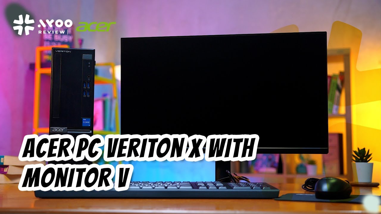 Acer PC Veriton X with Monitor V - YouTube