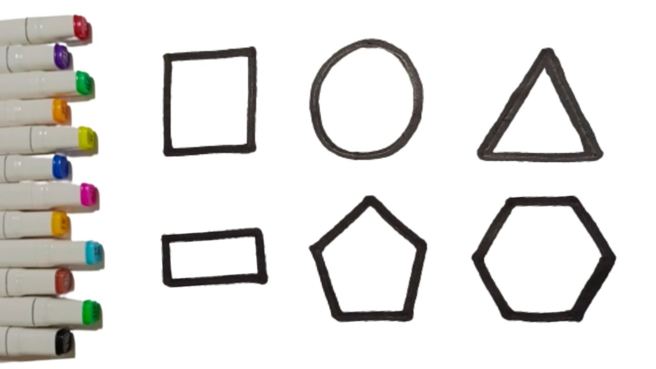 MENGENAL NAMA NAMA BENTUK DENGAN DUA BAHASA UNTUK ANAK ANAK - BECO ART ...