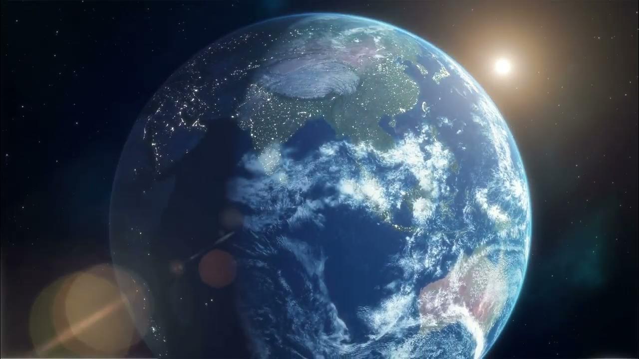 Earth Video Stock footage l Realistic Planet stock videos - YouTube