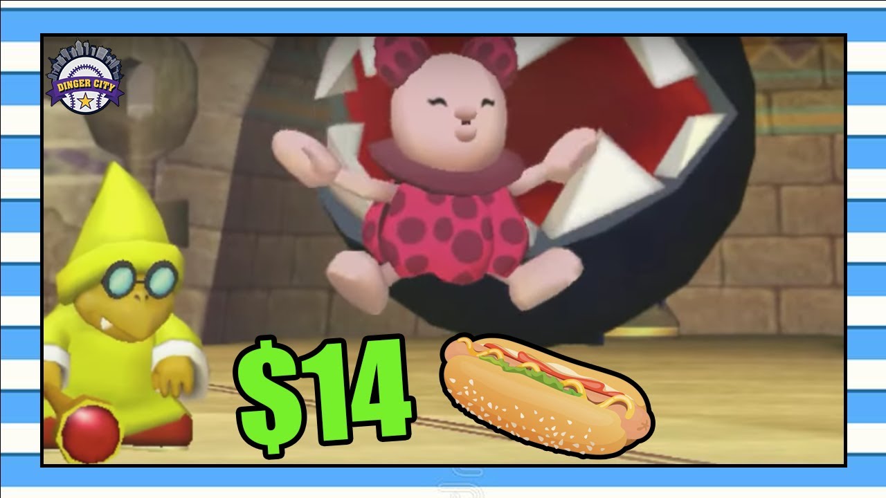 WARIO SELLS HOTDOGS FOR $14! Jason vs Andrew Round 3, Game 1 | Dinger ...