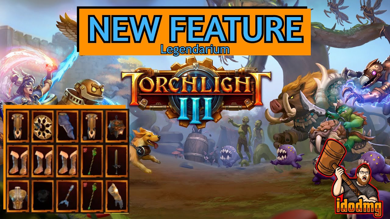 Torchlight 3 NEW FEATURE // Legendarium // ARPG 2020 - YouTube