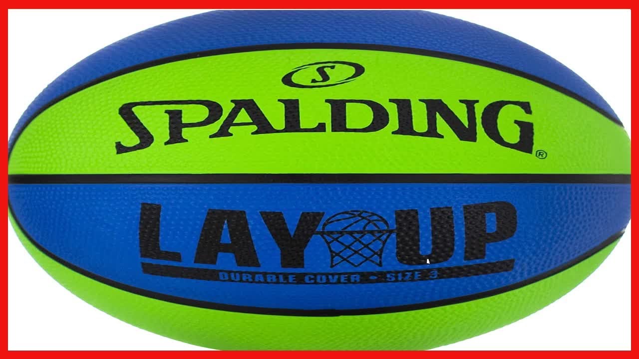 Bon produit - Spalding Lay-Up Mini ballon de basket extérieur 22" - YouTube