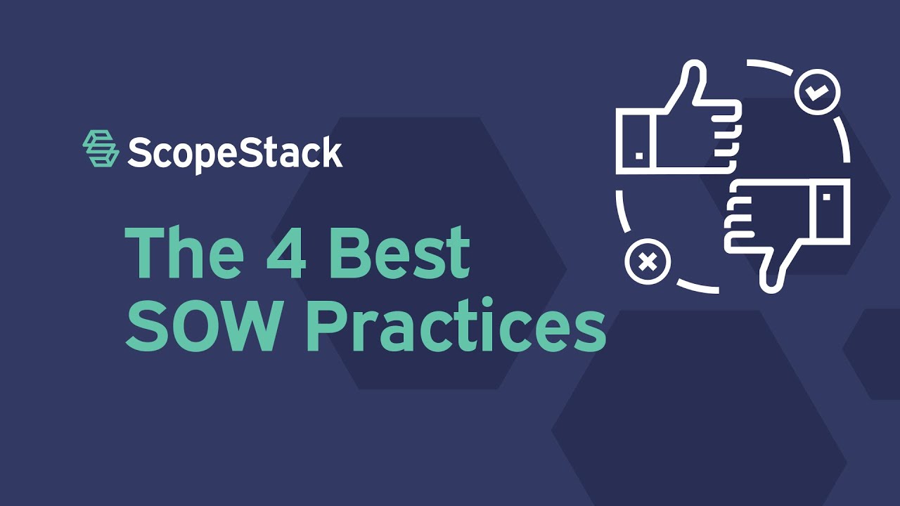The 4 Best SOW Practices - YouTube