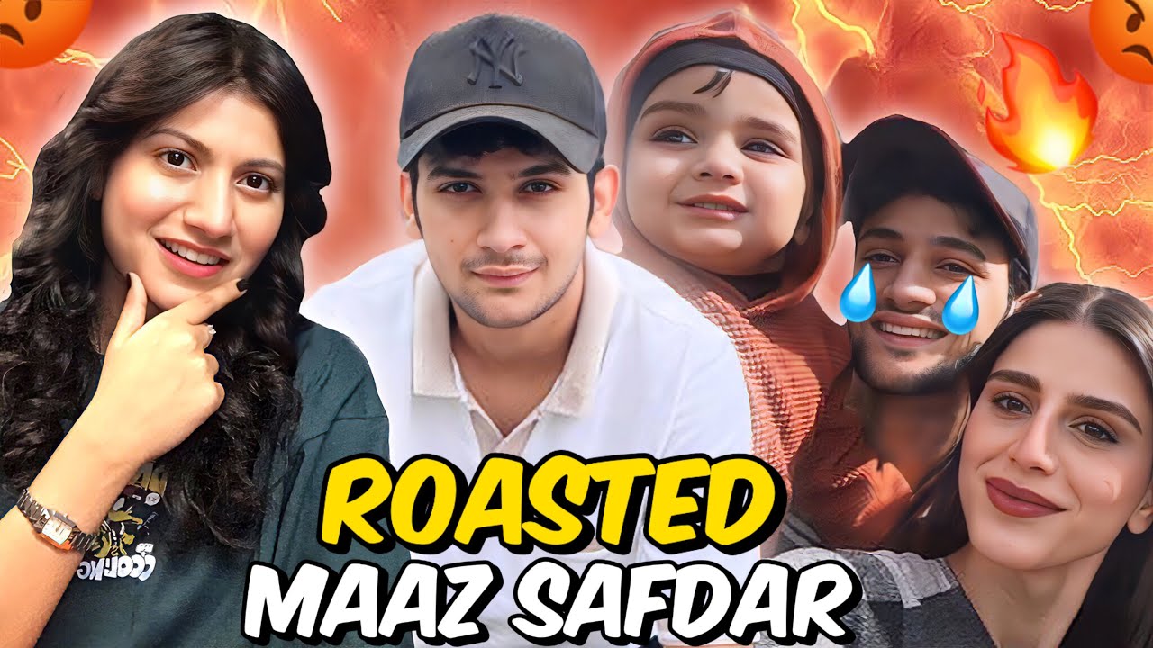 ROASTED MAAZ SAFDAR😡/Exposed maaz safdar😈daily vlogging cancer🤮# ...