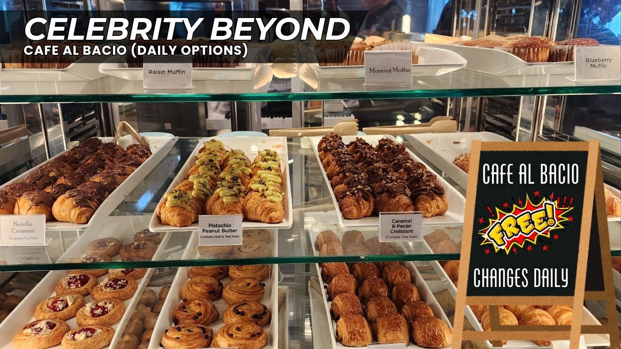 Celebrity Beyond - Cafe al Bacio | All Inclusive Options (4K) - YouTube