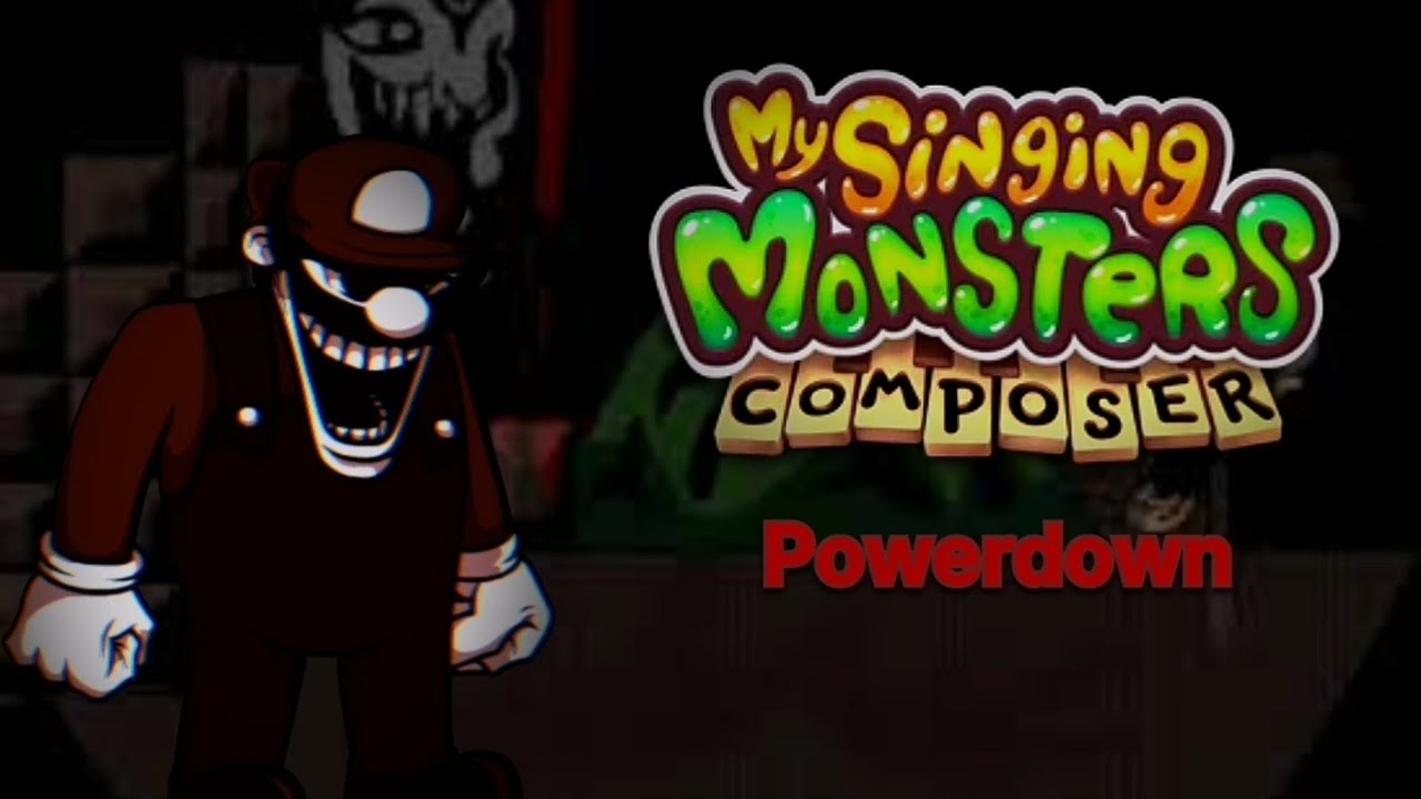 FNF vs MX - Powerdown - MSM composer - YouTube