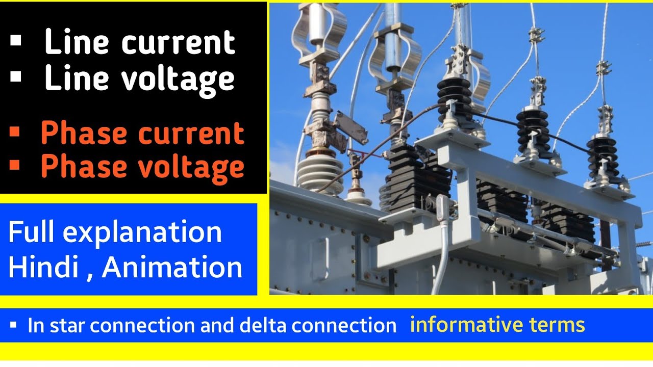 Line current and line voltage | phase current and phase voltage ...