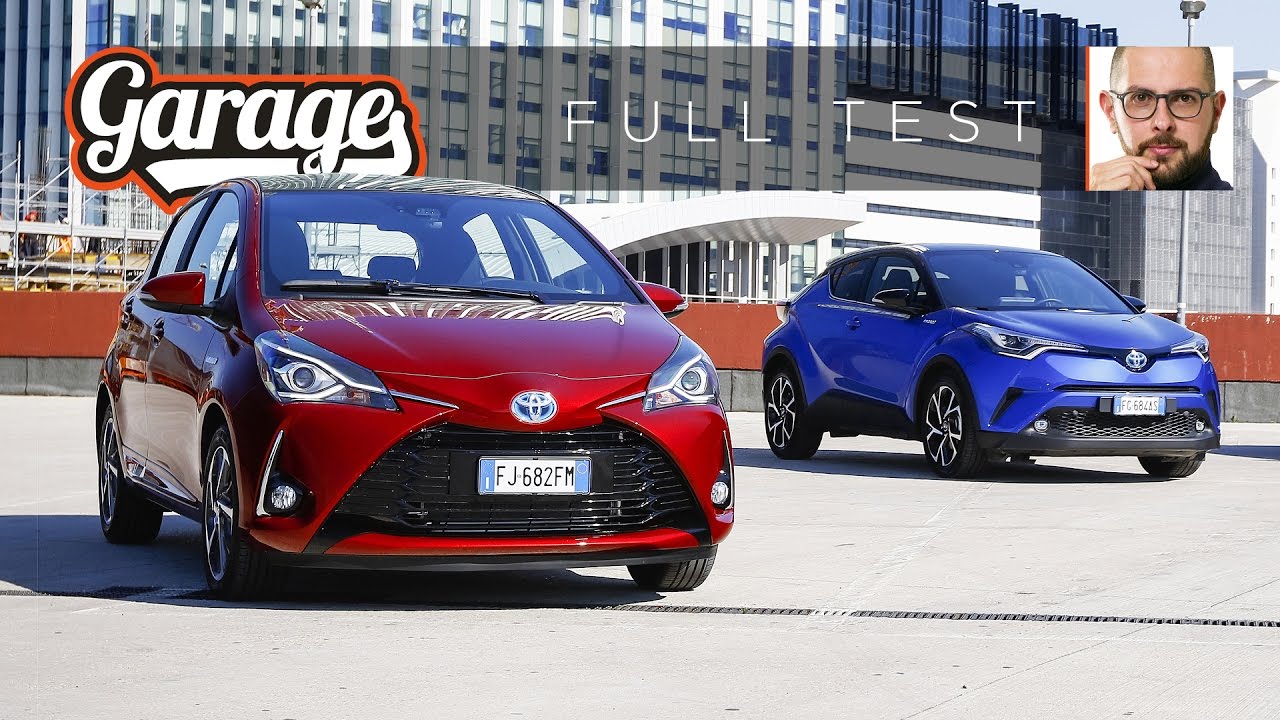 Toyota Yaris vs CH-R Hybrid | Ibrida “blu” o ibrida “rossa”? - YouTube