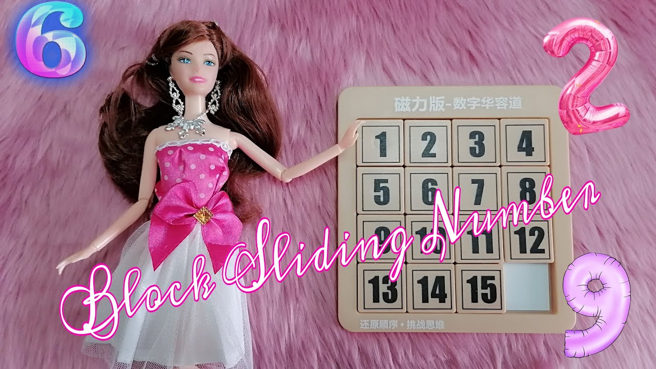 Block Sliding Number Puzzle Game Day 15 - YouTube