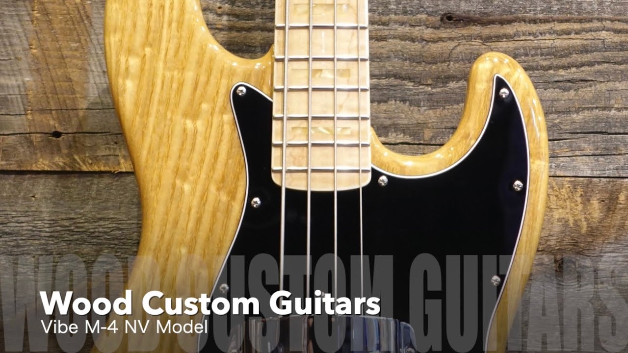 Sound Sample【Wood Custom Guitars / Vibe M-4 NV Model】 - YouTube