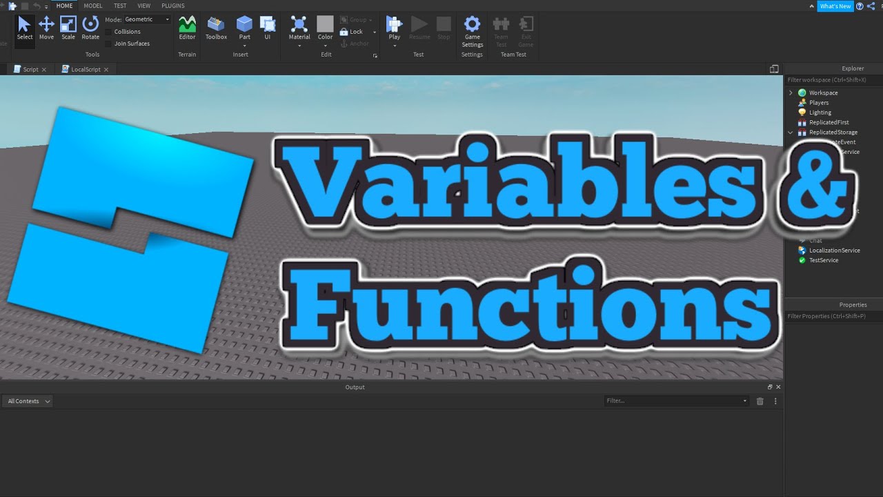Variables And Functions 2024 Guide To Roblox Scripting Youtube