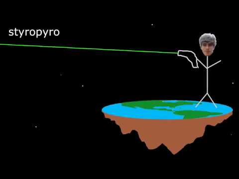 FLAT EARTH HINTS: build a MILLION watt laser by styropyro - YouTube