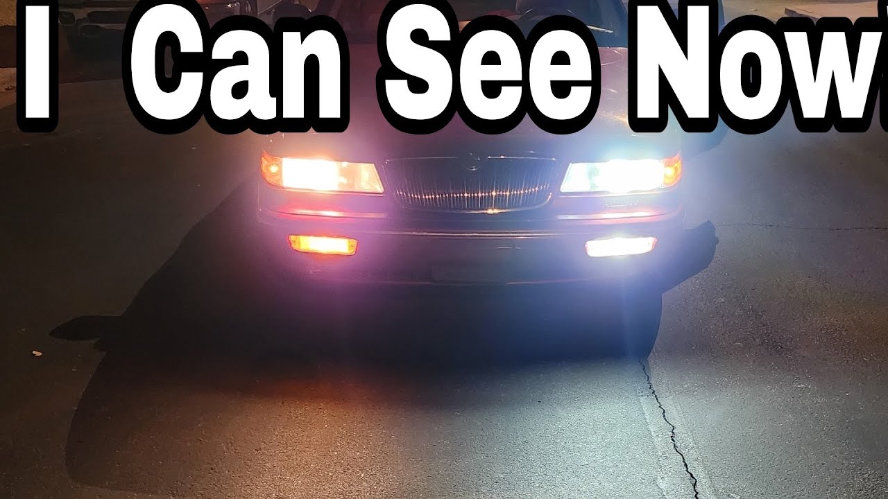 New Led Light Bulbs And Fog Lights For The Grand Marquis ️ 😎 - YouTube