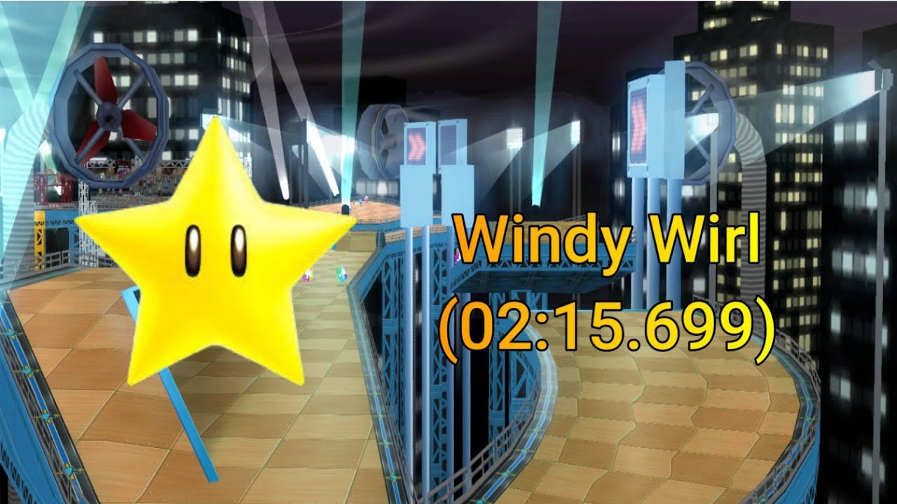 Mario Kart Wii CTGP - Windy Wirl (Gold Star) (02:15.699) - YouTube
