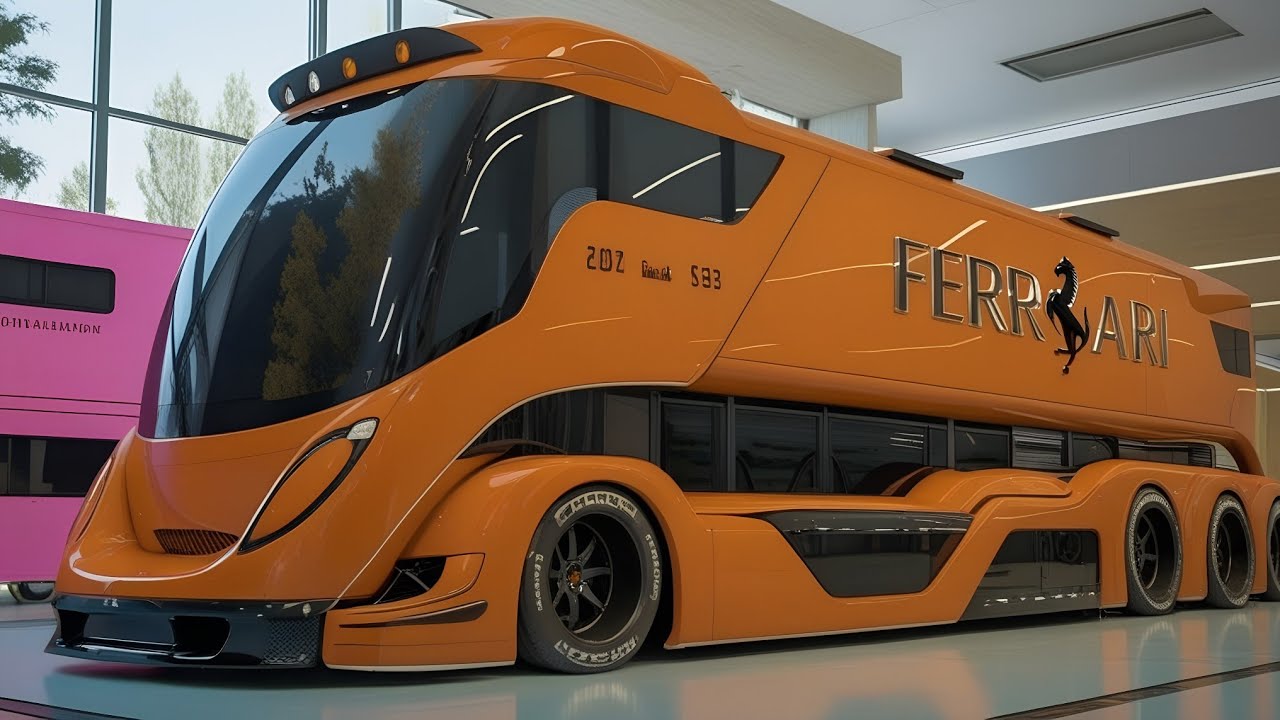 Ferrari 2026 Motorhome: Viagem de Luxo Nunca Foi Tão Radical! - YouTube
