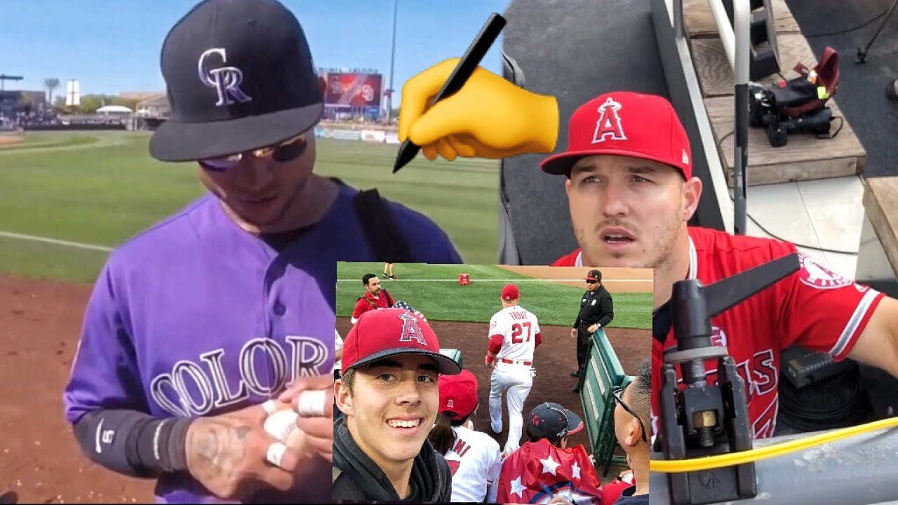 Angels Vlogs Best Autographs Compilation - YouTube