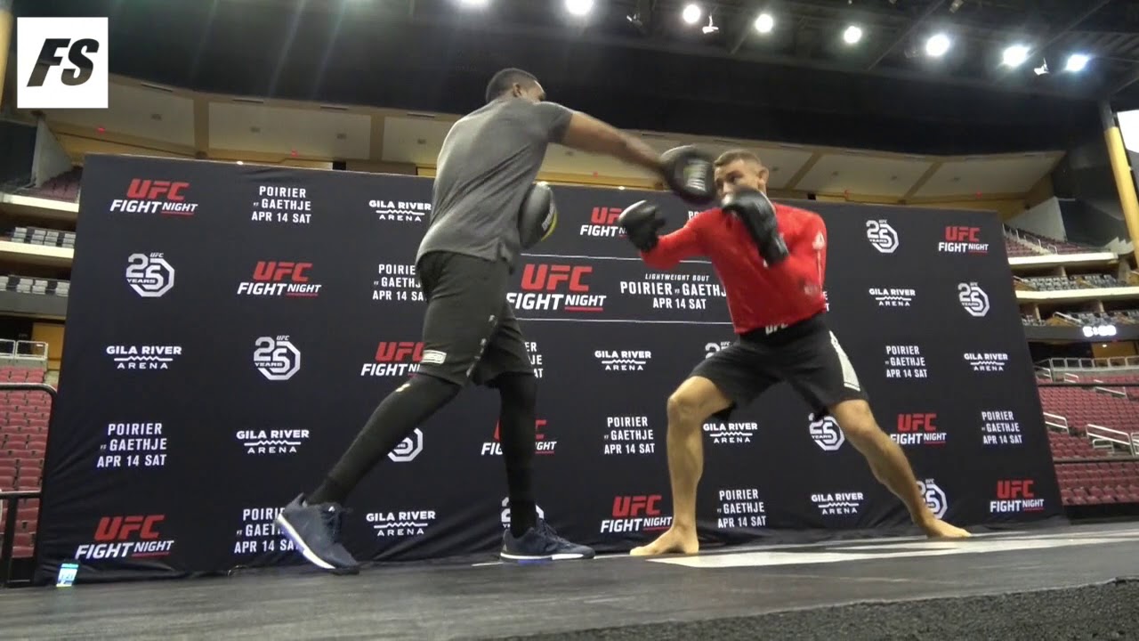 UFC on FOX 29: Dustin Poirier Open Workout Complete + Uncut - YouTube
