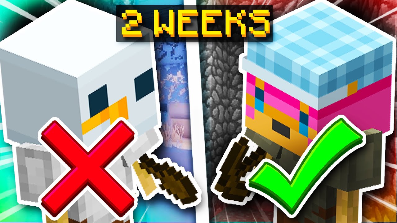 2 Weeks with BEST Minion Setup! | Hypixel Skyblock - YouTube