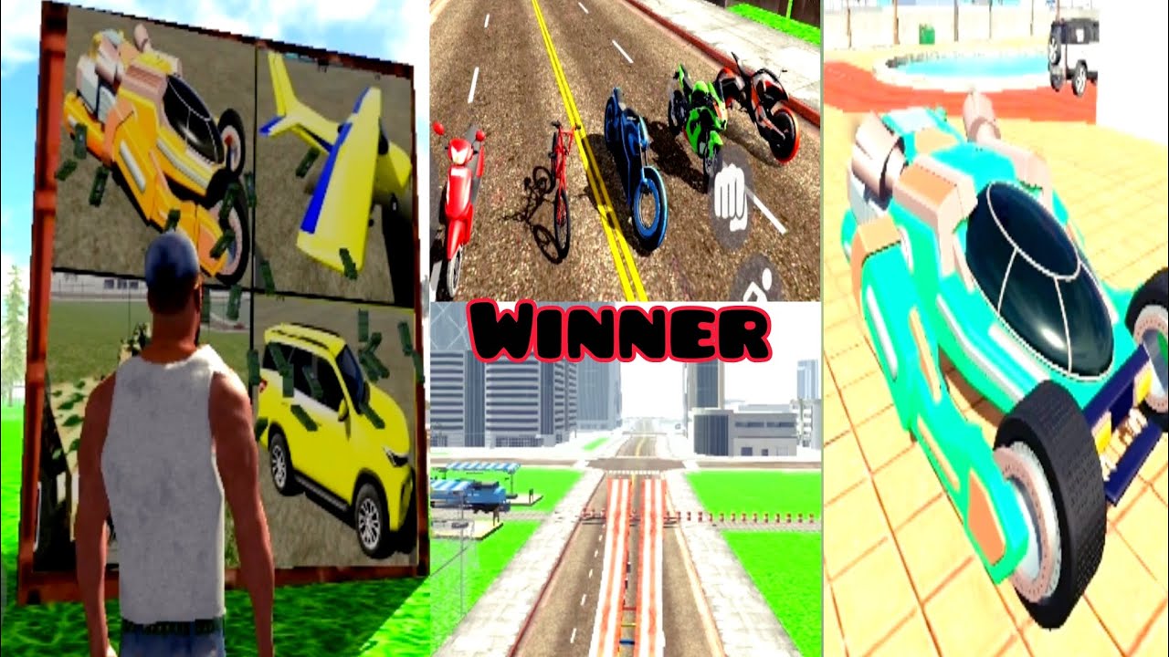 BIKE JUMP CHALLENGE 😎 || WINNER 🏆 BIKE CONTENER IN INDIAN BIKE DRIVING 3D || DBM GAMER - YouTube