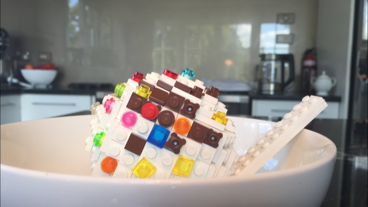Lego in real life - Ice cream dessert - stopmotion - YouTube