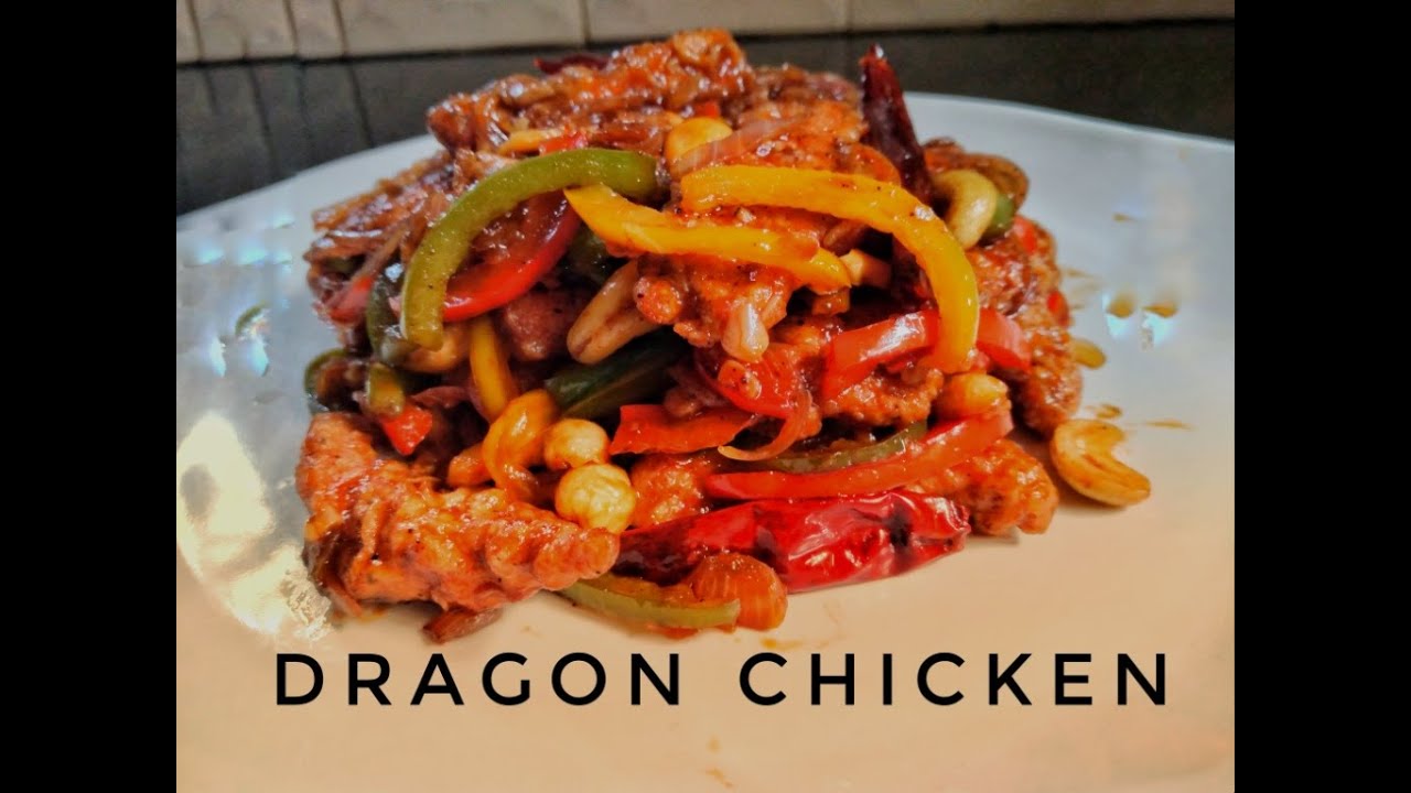 Dragon chicken/ Restaurant style dragon chicken recipe/ chicken starter ...