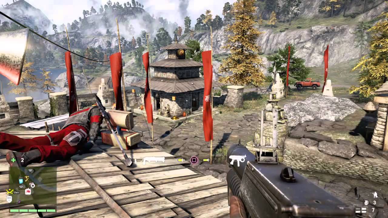Far Cry 4 Outpost liberation in Northern Kyrat - YouTube