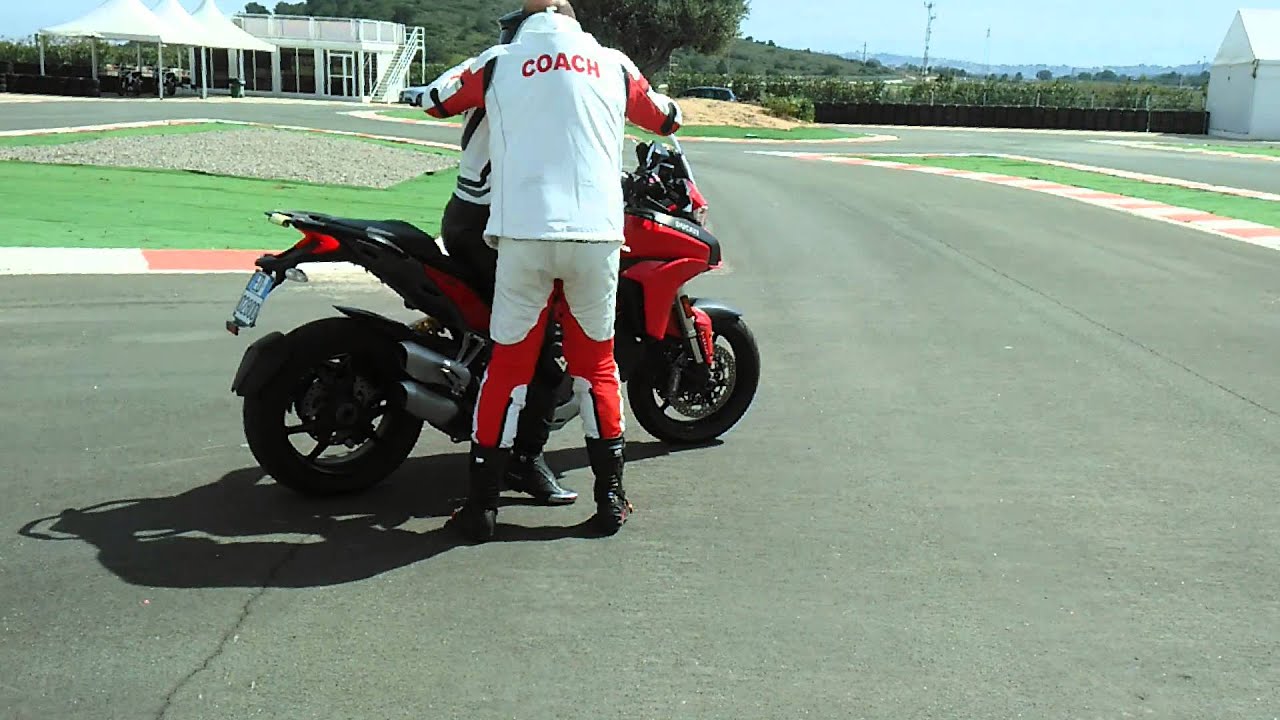 Ducati Cornering ABS test 3 - YouTube