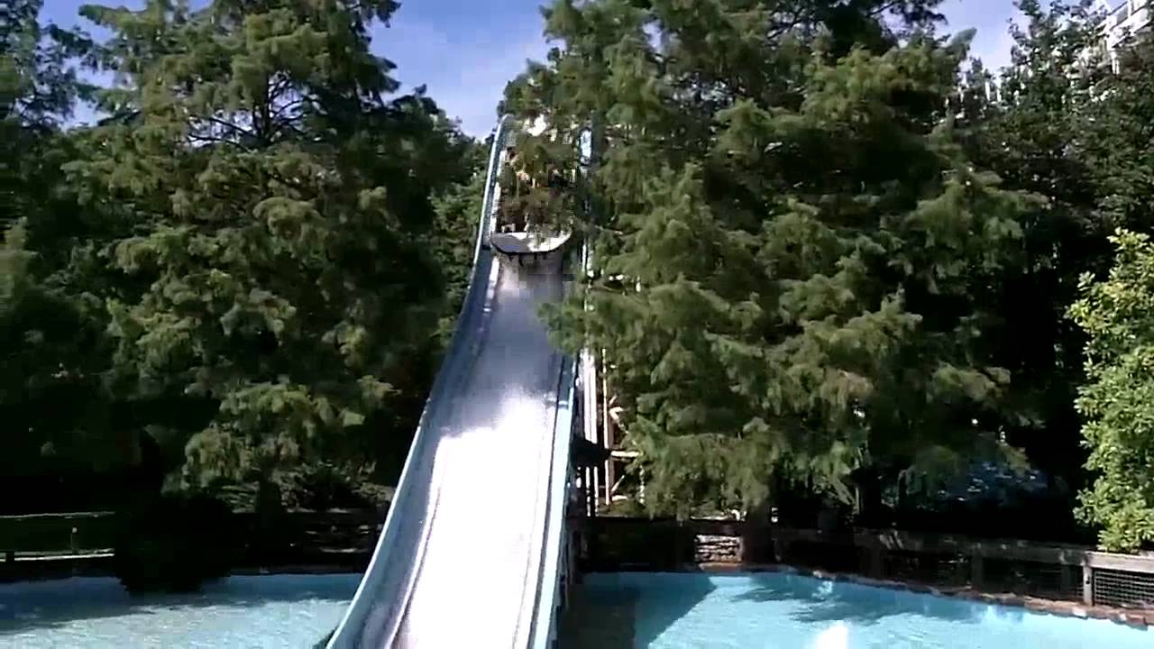 Me and Kelly and the rest on the Monsoon at Oceans of Fun. - YouTube