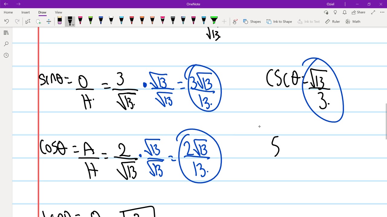 Trigonometry- CHO SHA CAO, 30-60-90 and 45-45-90 Triangles + relation ...