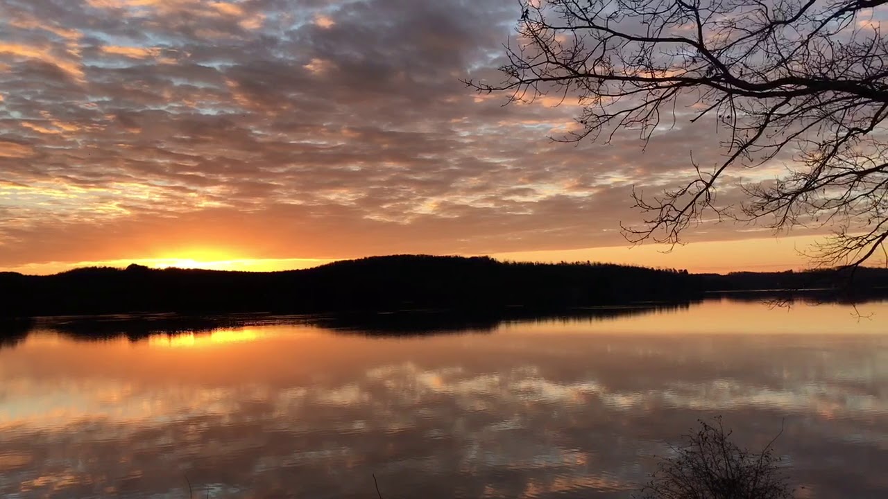 Tuckertown Reservoir - Dawn HD - YouTube