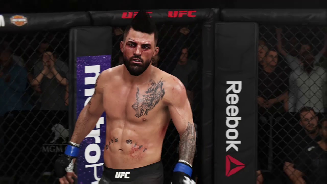 Mike Perry Knockout #3 EA Sports UFC 3 - YouTube