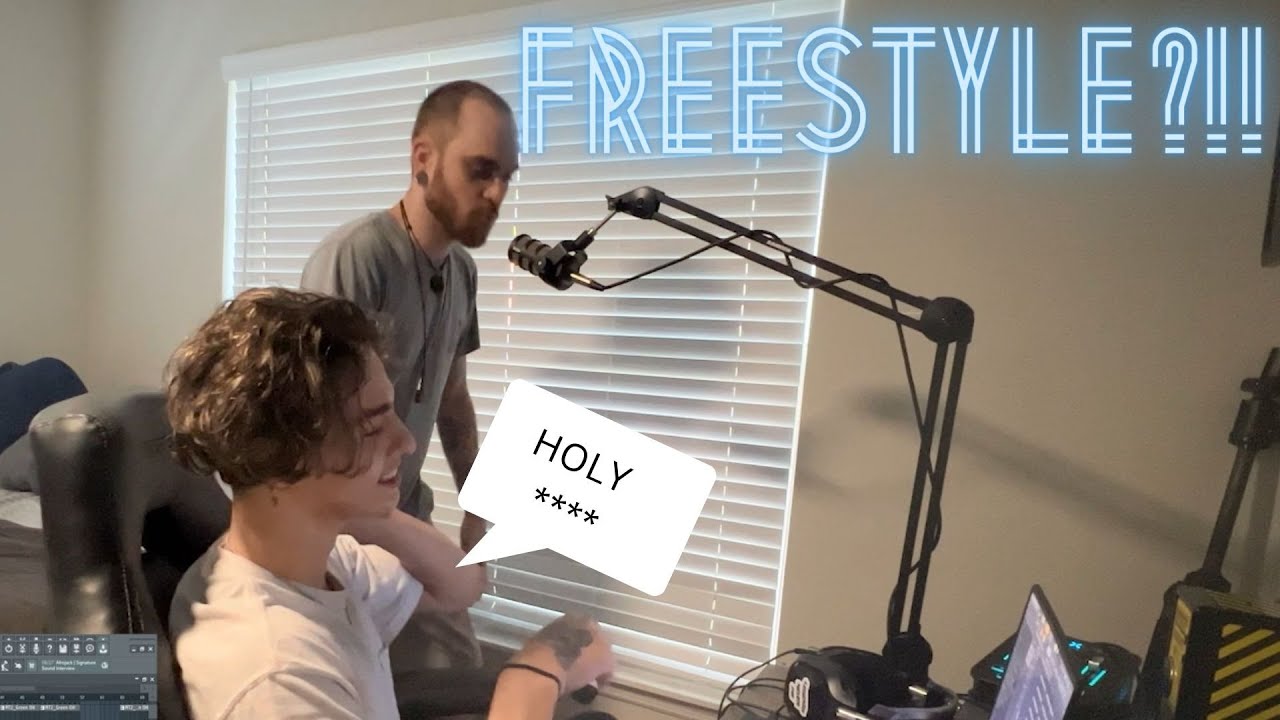 Making Beats from Scratch and Freestyling Songs! | Rapper & Producer ...