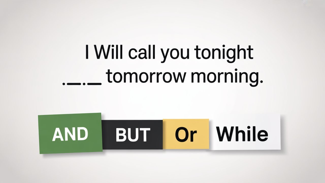 ENGLISH GRAMMAR----CONJUNCTIONS_____ Can You Pass This English Test ...
