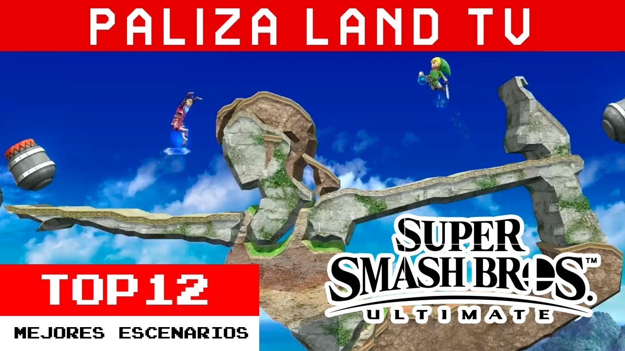 TOP 12 - Los MEJORES Escenarios CREADOS por los Fans en Smash Ultimate ...