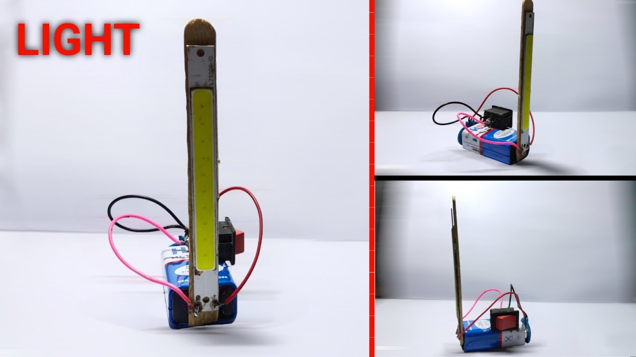 You won't believe how easy this DIY emergency light is to make! - YouTube