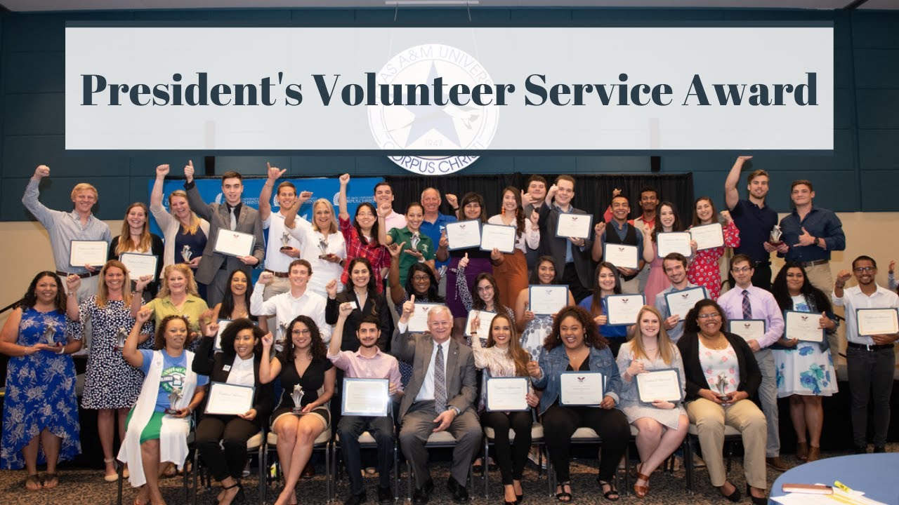President's Volunteer Service Award (PVSA) - YouTube