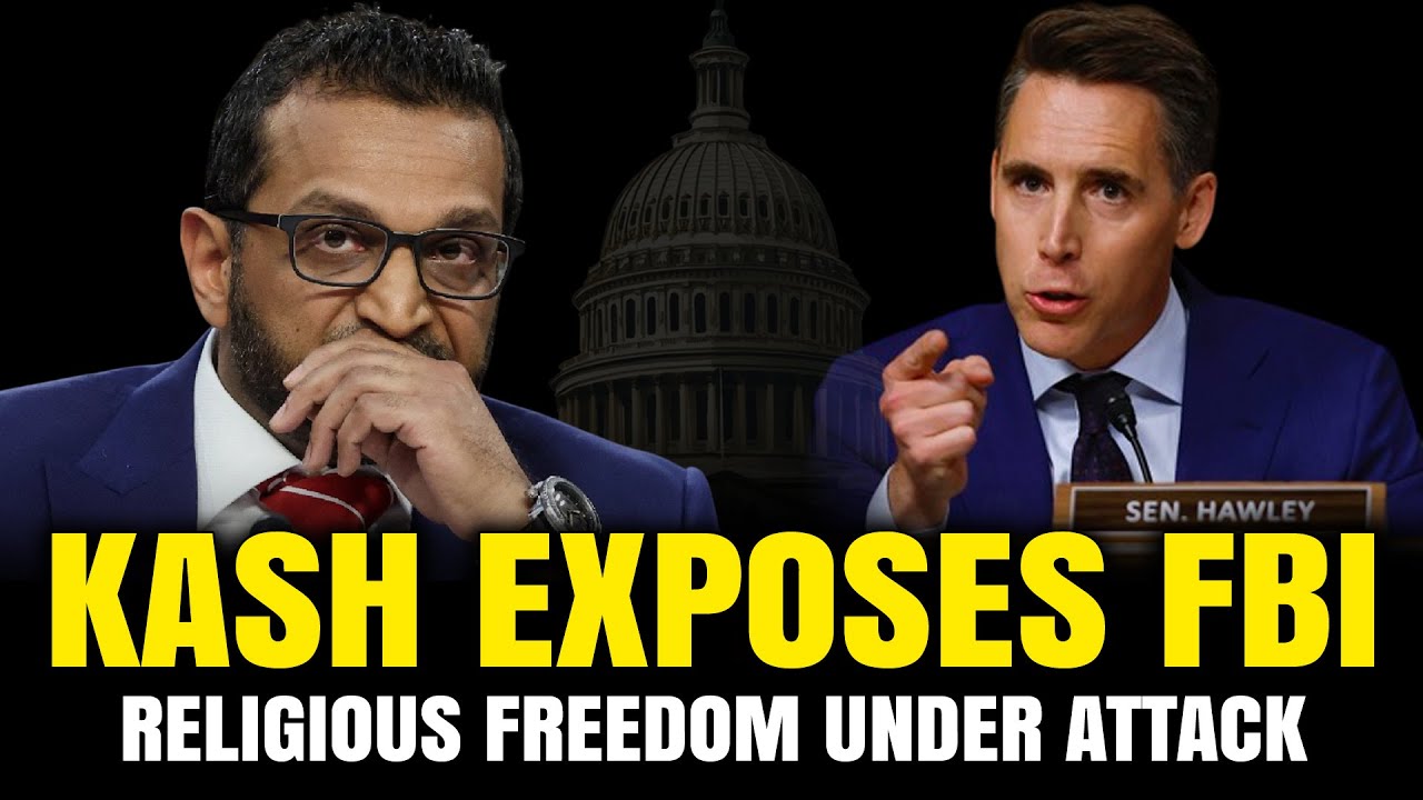 Kash Patel STUNNED as Josh Hawley EXPOSES Secret FBI Memo - YouTube