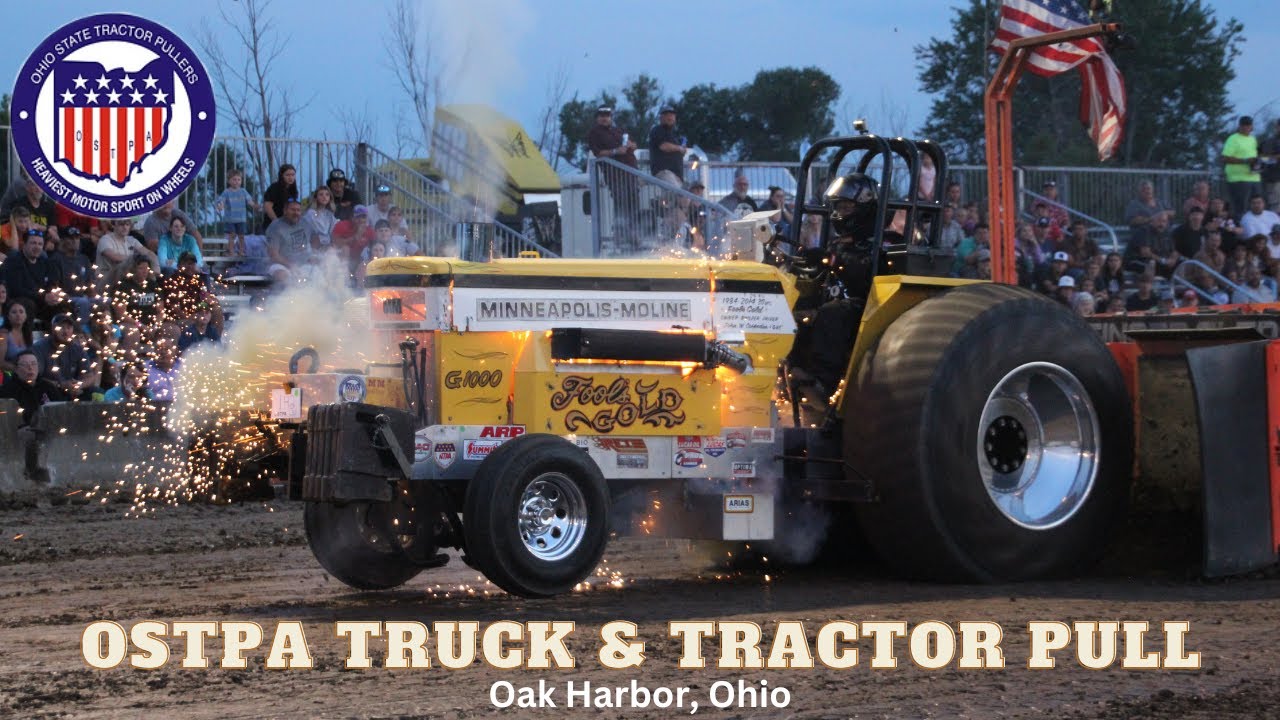 Oak Harbor, Ohio - OSTPA Truck & Tractor Pull 2024 - YouTube