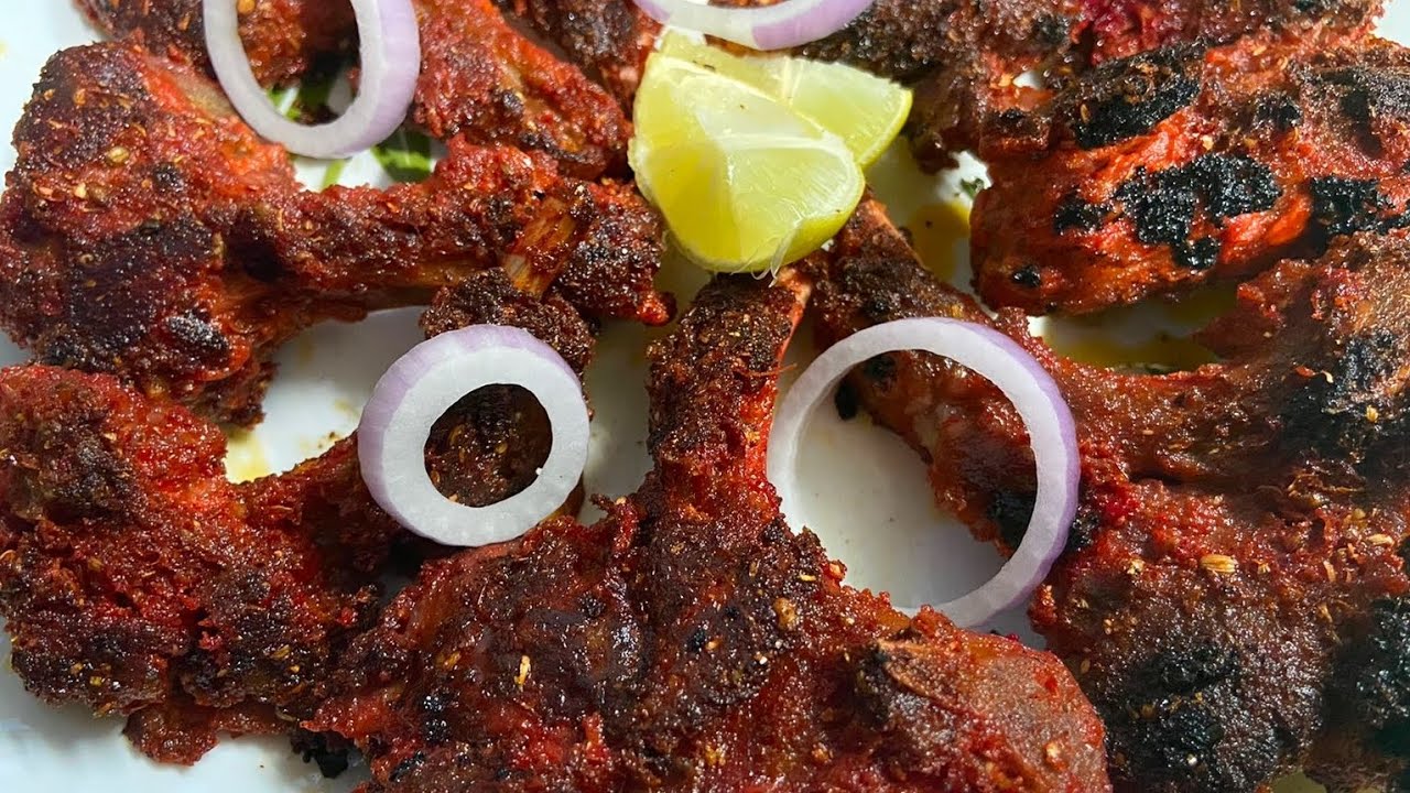 Mutton Chops Fry Recipe | Instant Mutton Chaap Fry | Crispy and Juicy ...