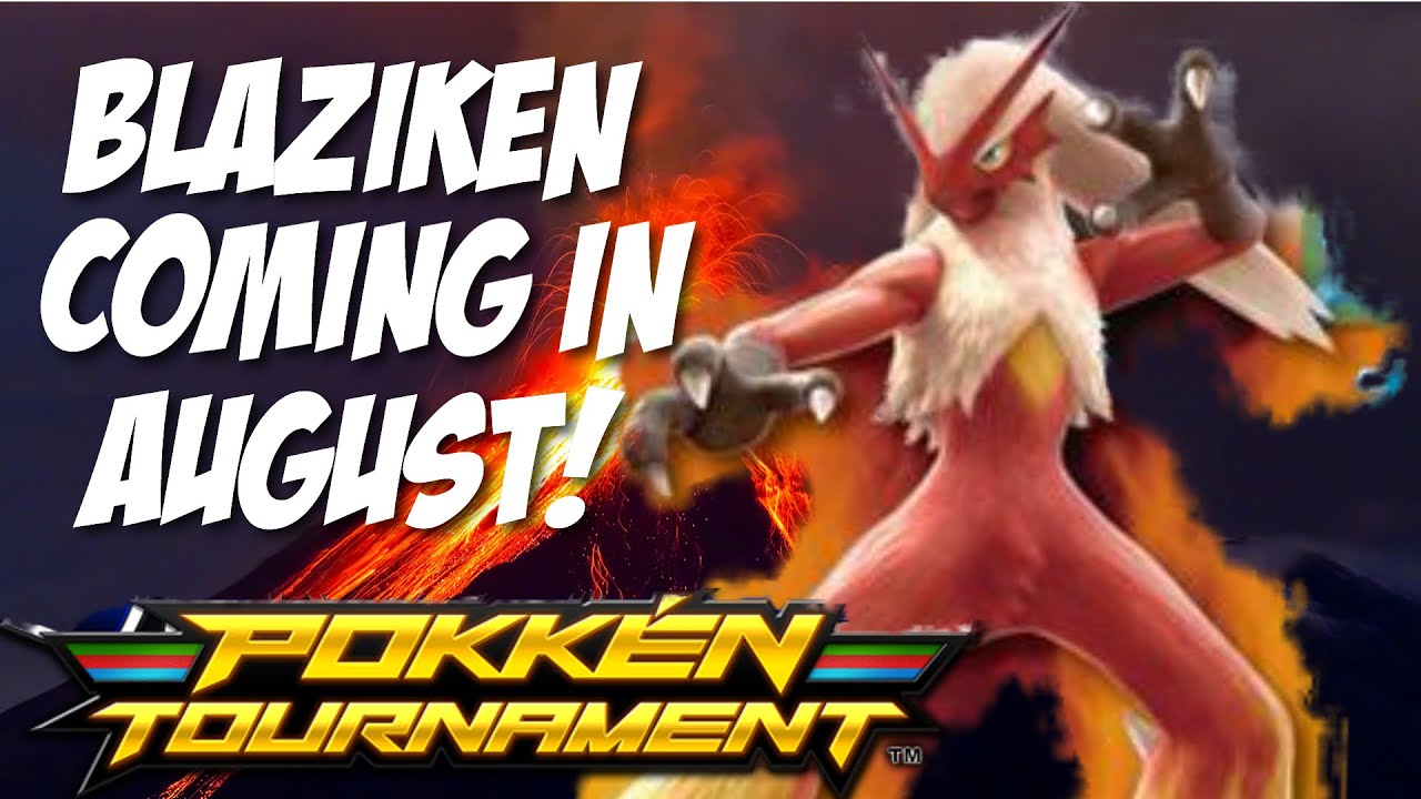 Blaziken officially revealed for Pokken Fighters! - YouTube