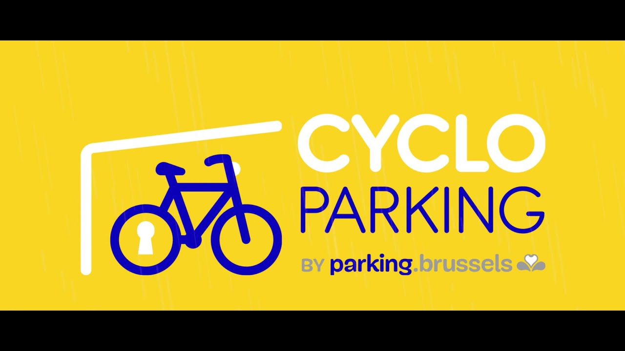 Cycloparking: safe bicycle parking solutions in Brussels! - YouTube
