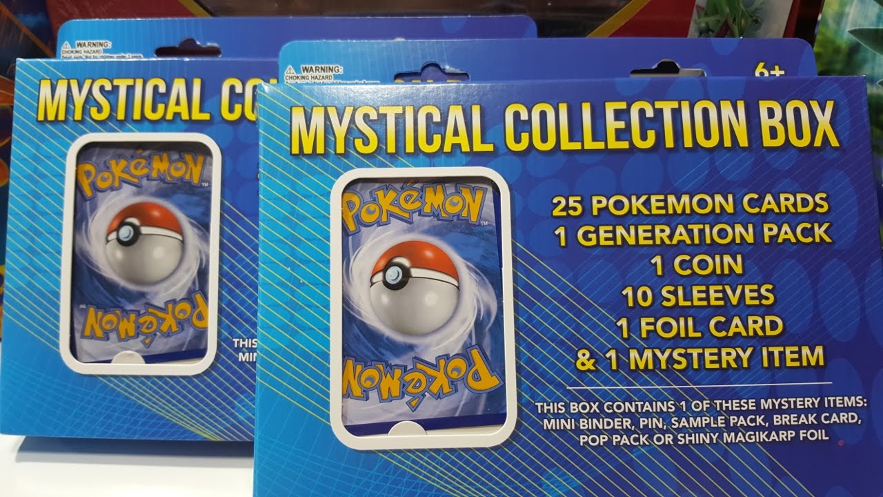 Two More Pokemon Mystical Collection Box Opening ! Awesome Pull - YouTube