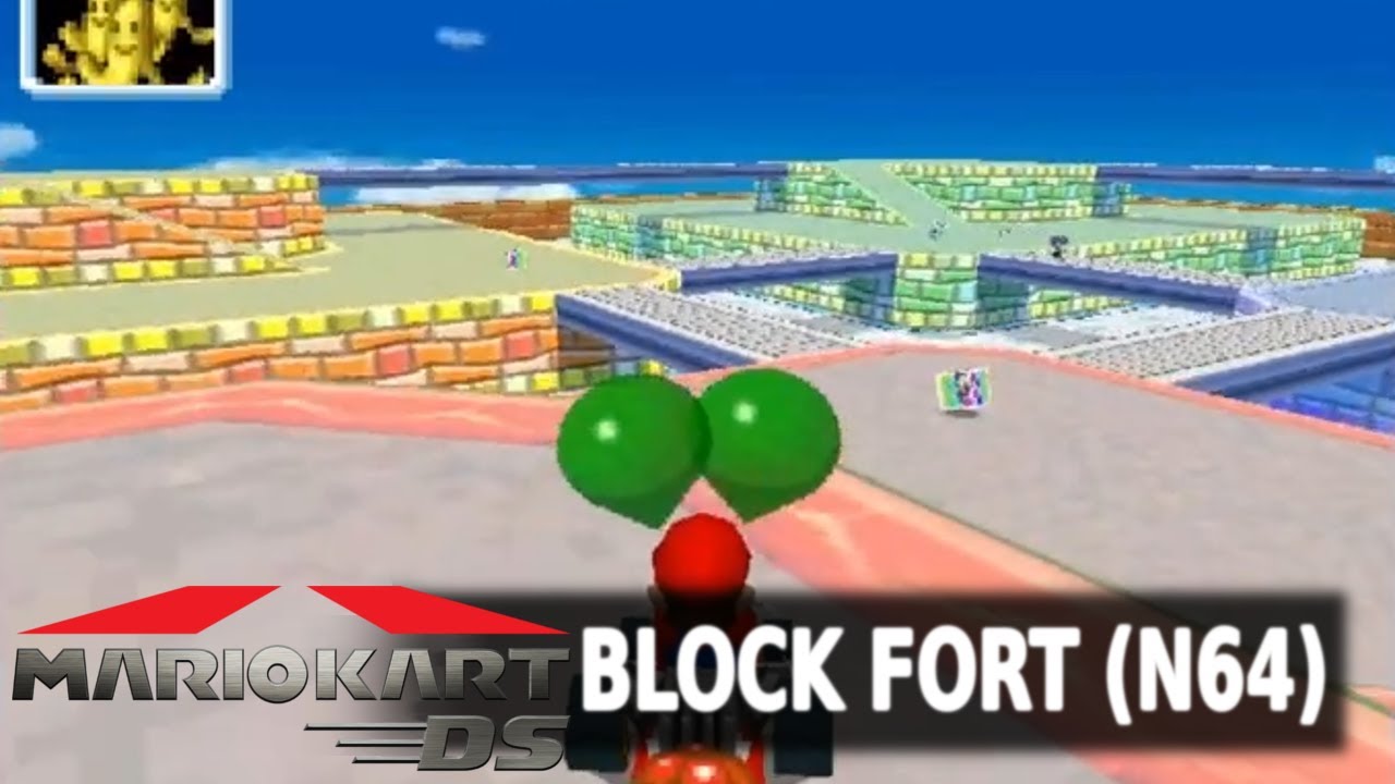 Balloon Battle - Block Fort (N64) | Mario Kart DS | Ep. 37 - YouTube