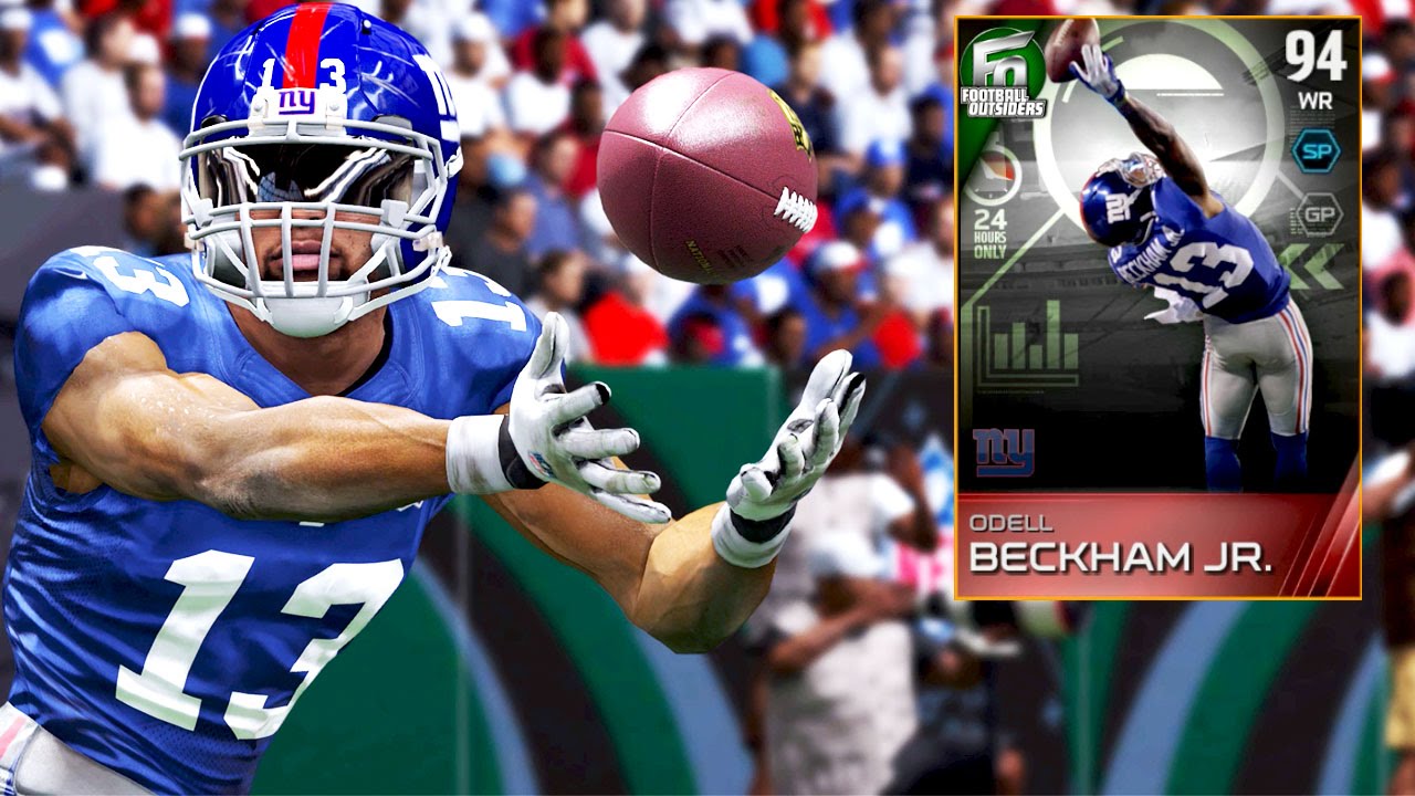 Madden 15 Ultimate Team Next Gen Gameplay - Odell Beckham @OBJ_3 Makes ...