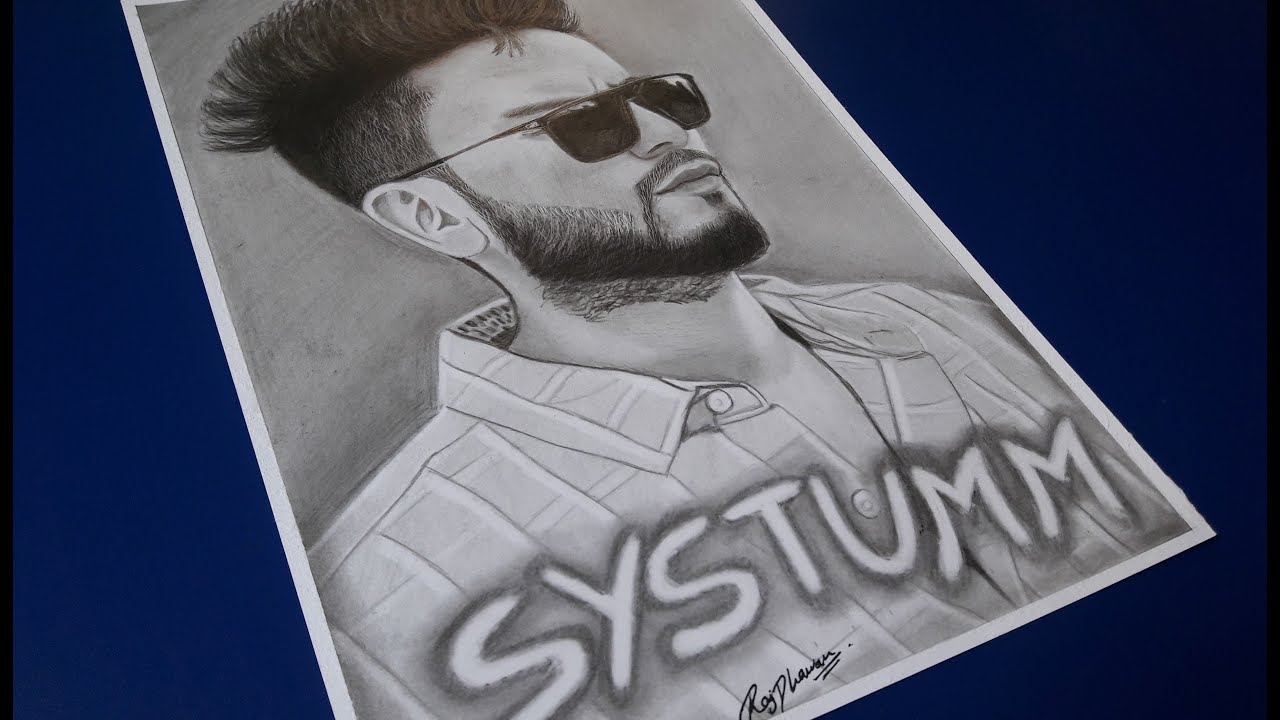 Realistic Pencil Sketch of Elvish Yadav, Systumm, Time Lapse Video ...