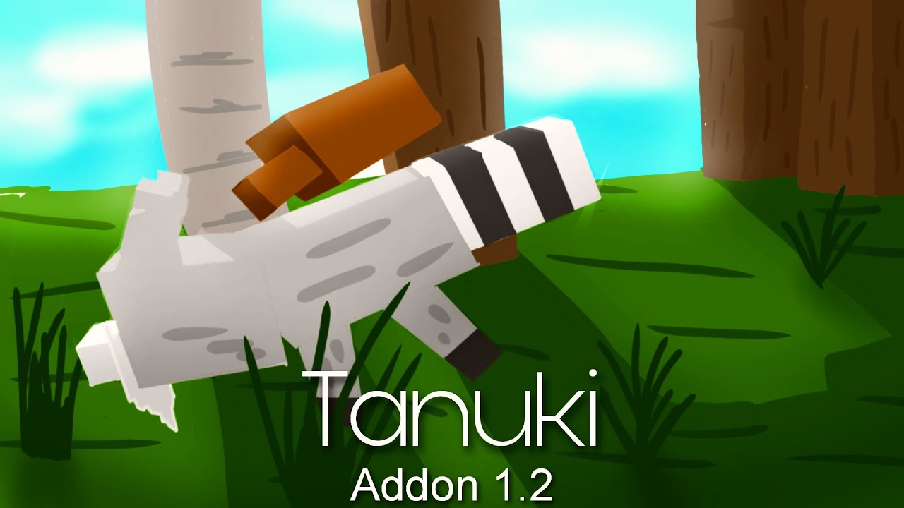 New addon! Tanuki 1.2 🌳 | Gato101 | Minecraft bedrock - YouTube
