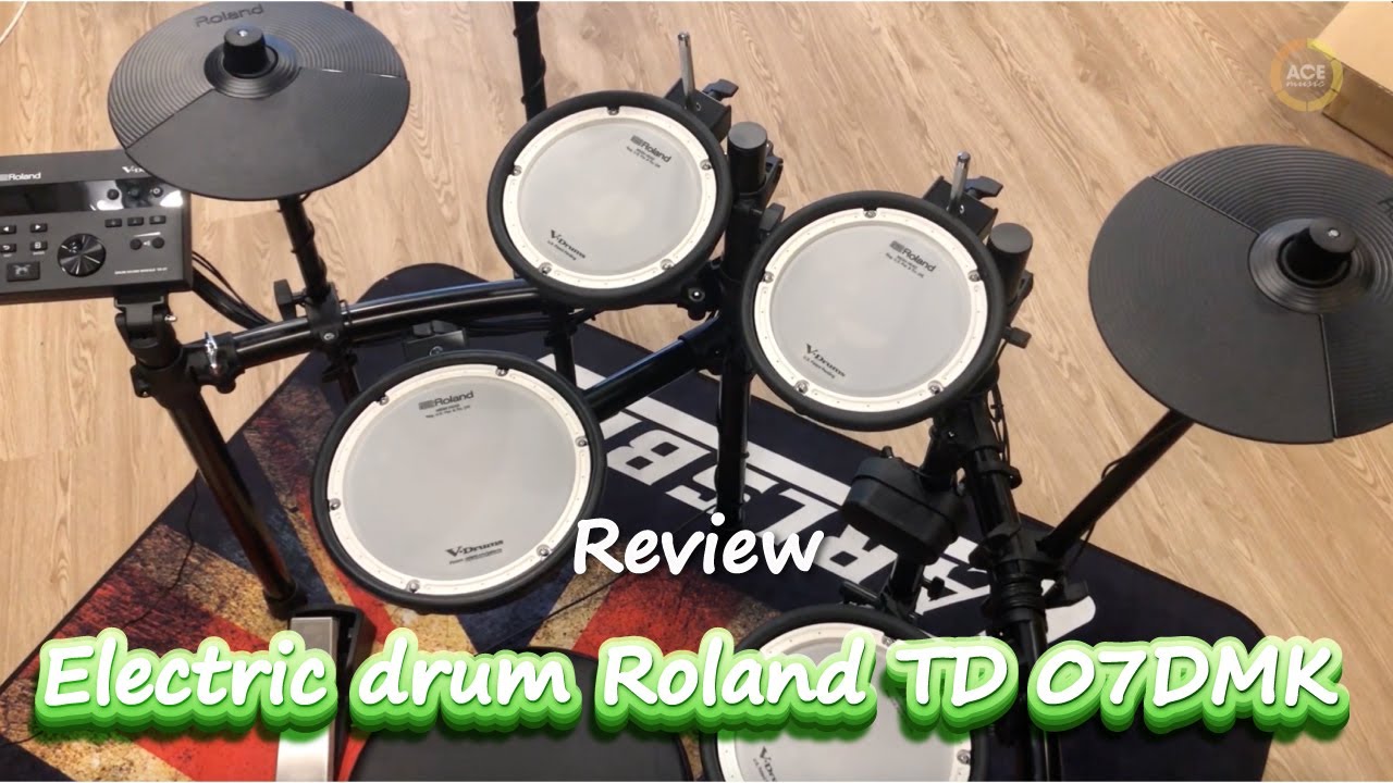 Review Trống Điên Tử Roland TD 07DMK - YouTube