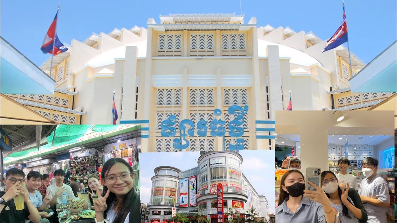 Went to Central market and Sorya shopping center with Friends 🌚 - YouTube