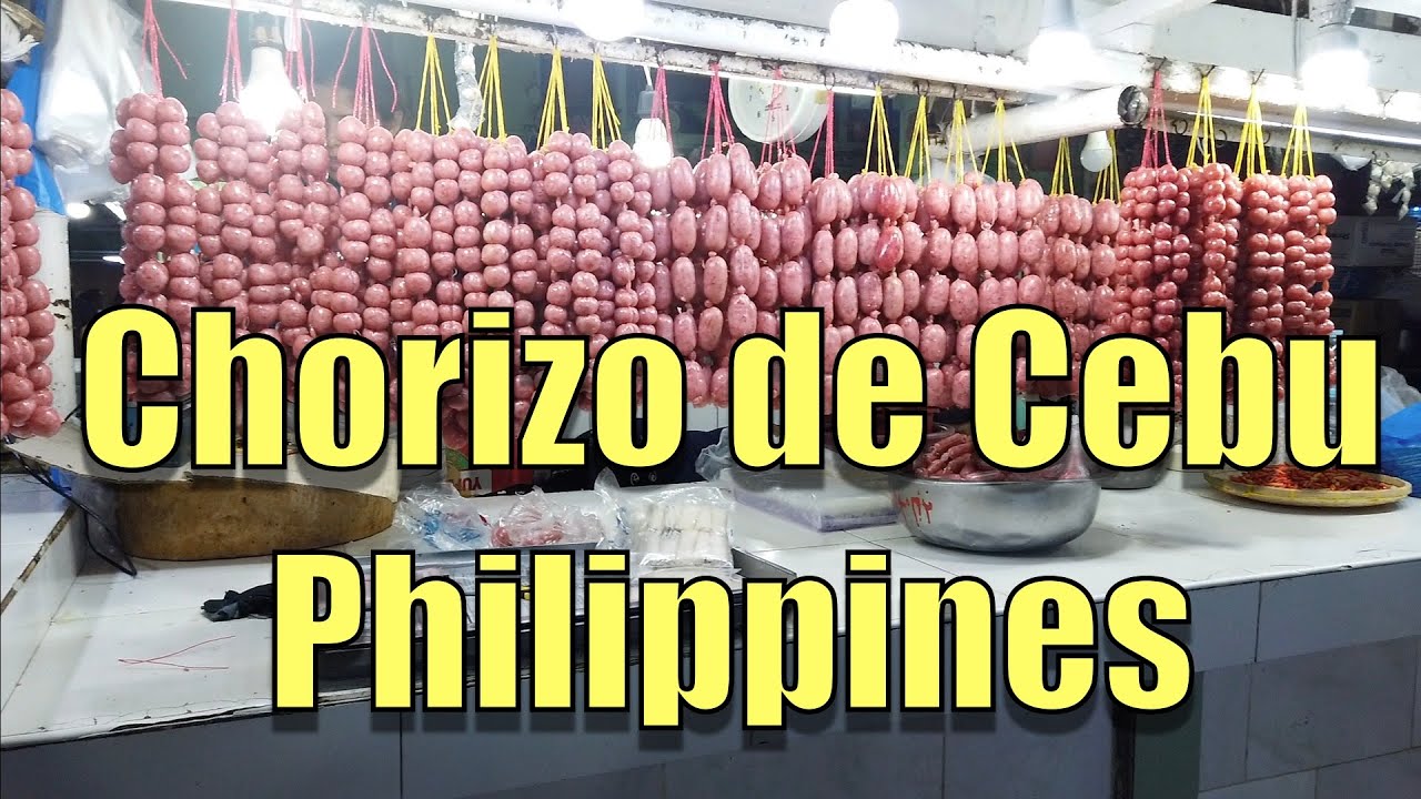 Chorizo de Cebu, Made in the Philippines. - YouTube