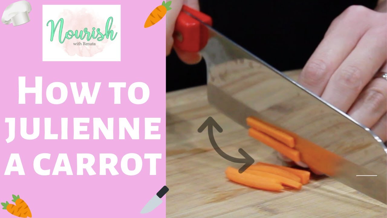 How to Cook: How to Julienne Carrots - YouTube